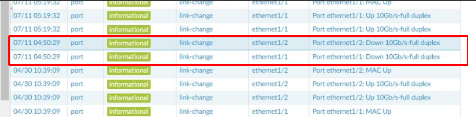 Solved: LIVEcommunity - PA Firewall VM series | interface suddenly goes down - LIVEcommunity ...